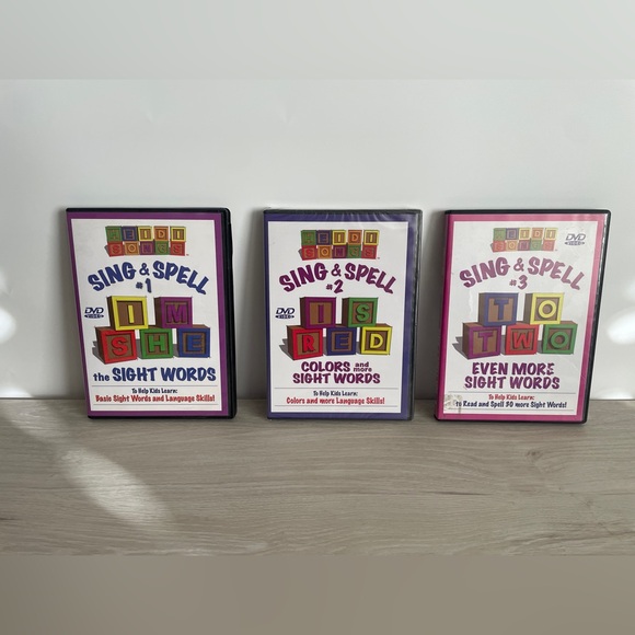 Media | Heidi Songs Sing Spell The Sight Words Volume 1 2 And 3 | Poshmark